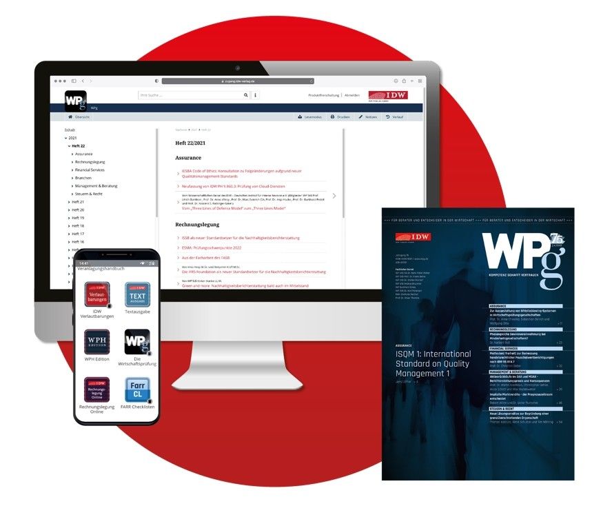 WPg - Die Wirtschaftprüfung